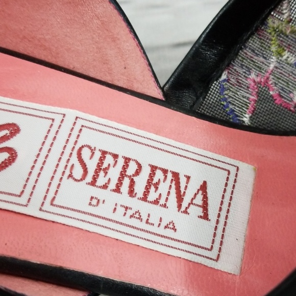 Serena D'Italia | Shoes | Serena Ditalia Mesh Applique Shoe | Poshmark
